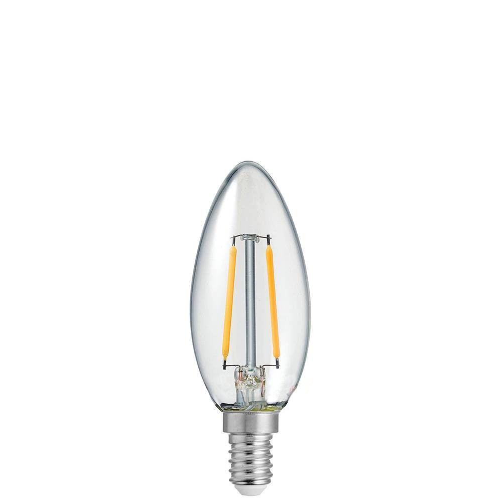 Filament LED Lamp Bulb C35 E14 Clear