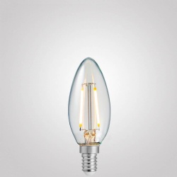Filament LED Lamp Bulb C35 E14 Clear